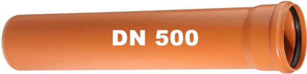 Osma KGEM kanalizační trubka s hrdlem SN4, DN 500/ 2000 mm 227020 – Sleviste.cz