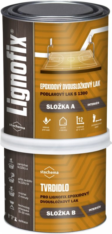 Lignofix epoxidový dvousložkový lak 0,75 l od 531 Kč na Hledejceny.cz