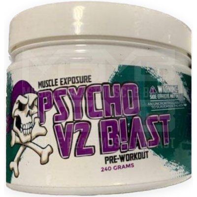 Muscle Exposure Psycho V2 Blast 240 g od 912 Kč - Heureka.cz