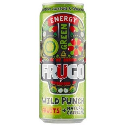 Frugo Wild Punch Energetický nápoj green 6 x 330 ml od 100 Kč - Heureka.cz
