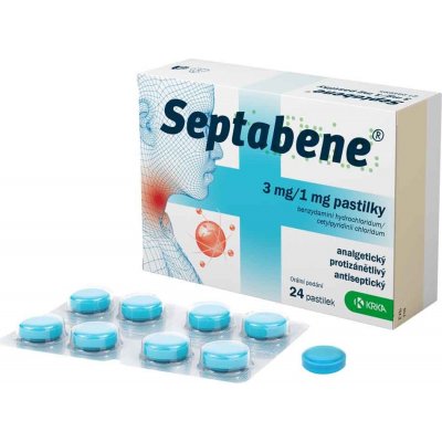 SEPTABENE ORM 3MG/1MG PAS 24 od 138 Kč - Heureka.cz