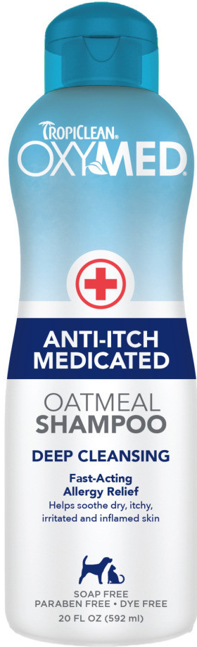 Tropiclean Oxy-Med Anti Itch Medicated Shampoo zklidňující 592 ml od ...