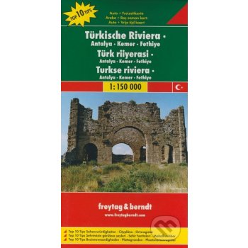 Turecká Riviera mapa FB od 206 Kč - Heureka.cz