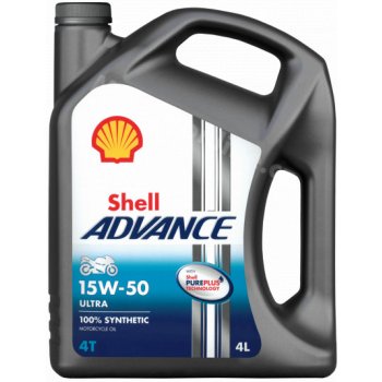 Shell Advance Ultra 4T 15W-50 4 l od 799 Kč - Heureka.cz