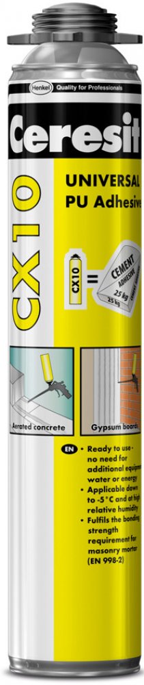 Ceresit CX 10 univerzální PU pěna 850g – Sleviste.cz