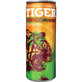 Tiger Mango Power energy drink 250 ml od 21 Kč - Heureka.cz