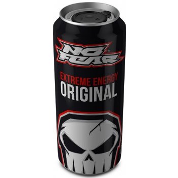 No Fear extreme energy original black 485ml od 32 Kč - Heureka.cz