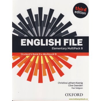 English File Third Edition Elementary Multipack B od 484 Kč - Heureka.cz