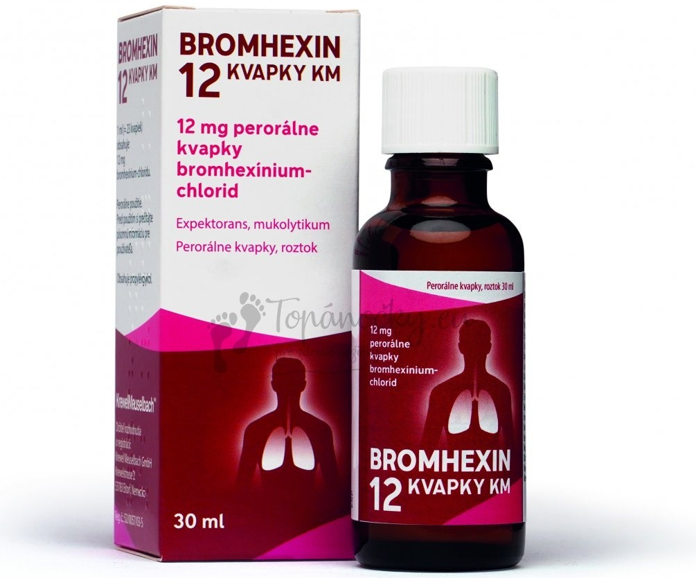 BROMHEXIN KM POR 12MG/ML POR GTT SOL 30ML od 75 Kč - Heureka.cz