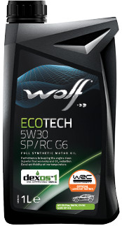 Wolf ECOTECH 5W-30 SP/RC G6 1 l od 152 Kč - Heureka.cz