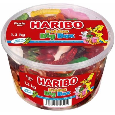 Haribo Kiddies Big Box 1,3kg od 219 Kč - Heureka.cz