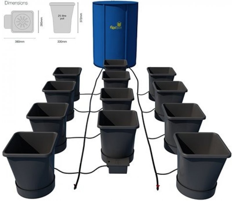 Autopot 1Pot Module 12 květináčů Flexitank 225 L – Sleviste.cz