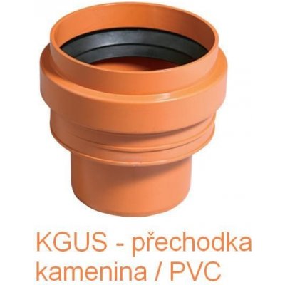 Dyka KGUS přechodka kamenina/PVC DN 200 od 603 Kč - Heureka.cz