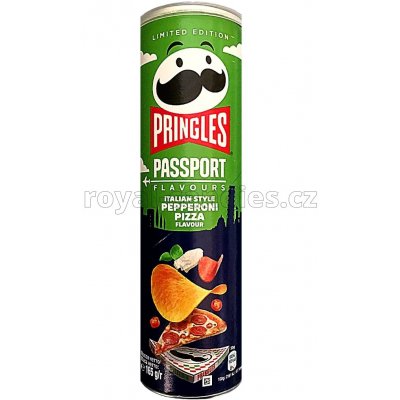 Pringles Passport Italian Style Pepperoni Pizza 165 g od 99 Kč - Heureka.cz