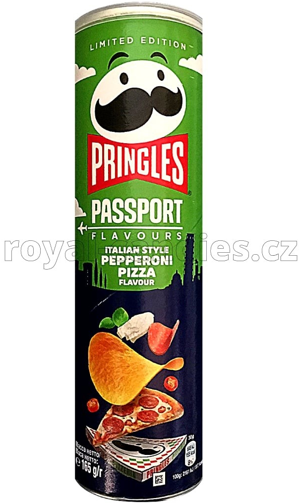 Pringles Passport Italian Style Pepperoni Pizza 165 g od 65 Kč - Heureka.cz