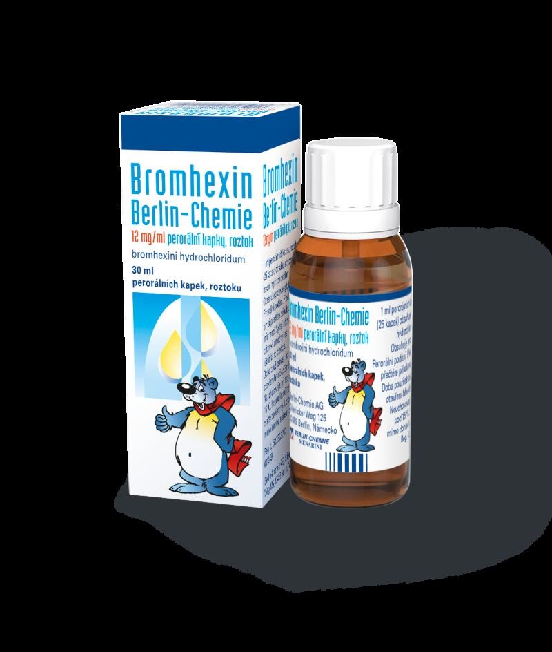 BROMHEXIN BERLIN-CHEMIE POR 12MG/ML POR GTT SOL 30ML od 63 Kč - Heureka.cz