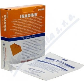 Inadine 5 x 5cm 25 ks od 588 Kč - Heureka.cz