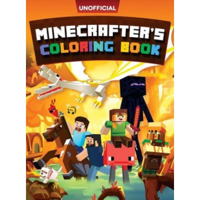 Minecraft Coloring Book: Minecrafter's Coloring Activity Book: 100 ...
