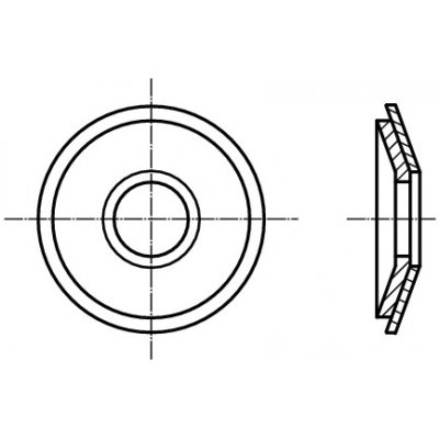 PROFISTYL Podložka těsnící pod texy s gumou EPDM nerez A2 Varianta: Podložka těsnící pod texy s ...