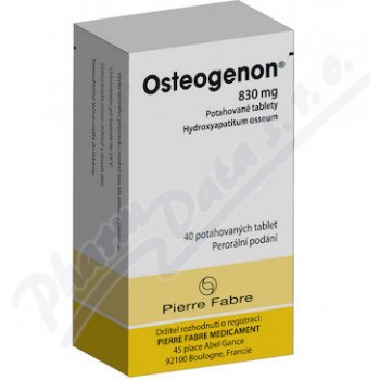 OSTEOGENON POR 830MG TBL FLM 40 od 190 Kč - Heureka.cz