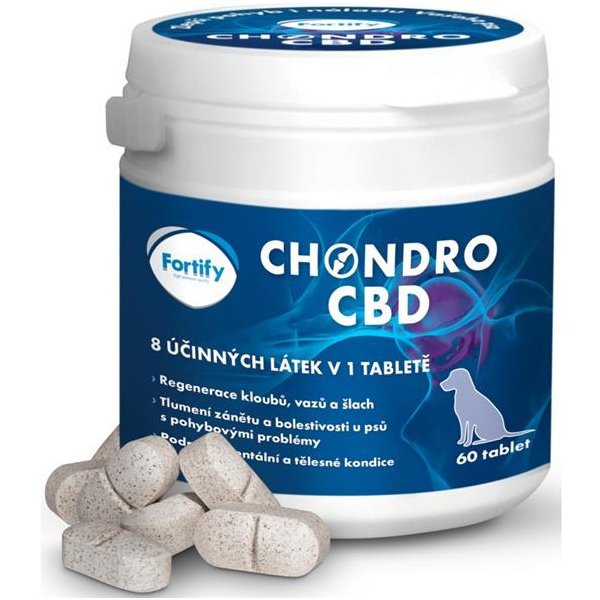 Fortify Chondro CBD 60 tablet od 580 Kč - Heureka.cz