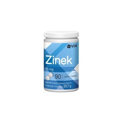 VIX Zinek 15 mg 90 tablet od 62 Kč - Heureka.cz