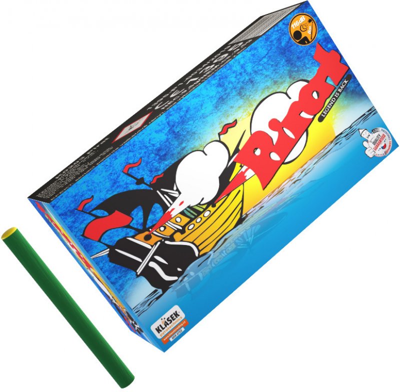 Petardy PIRAT škrtací 100 ks od 79 Kč na Hledejceny.cz