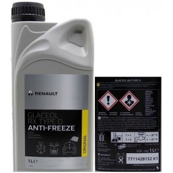 Renault GLACEOL RX TYP D koncentrát 1 l od 190 Kč - Heureka.cz