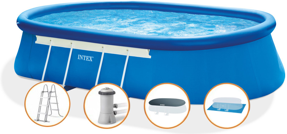 Intex OVAL FRAME POOL 549 x 305 x 107 cm 26192NP od 9 670 Kč - Heureka.cz