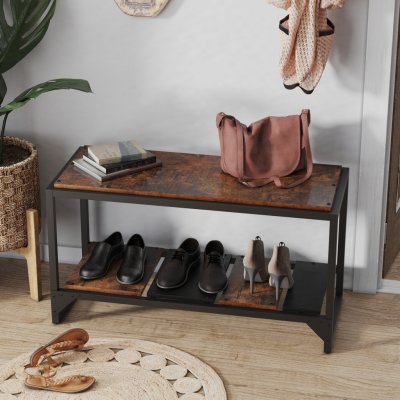 Fortuna Lai Gmbh Fortuna Lai Lavice na přezouvání bot, kovovo-dřevěný ...