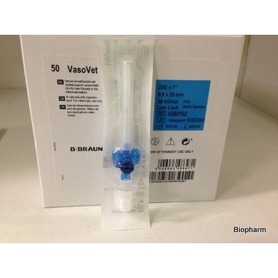 VasoVet Kanyla i.v. 22G 0,9 x 25 mm modrá od 34 Kč - Heureka.cz