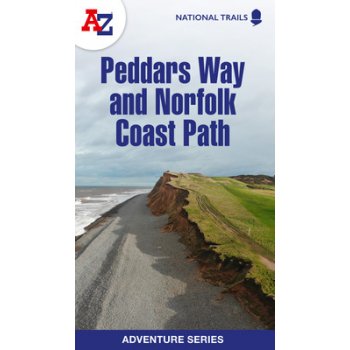 Norfolk Coast Path and Peddars Way National Trail Official Map - A-Z ...