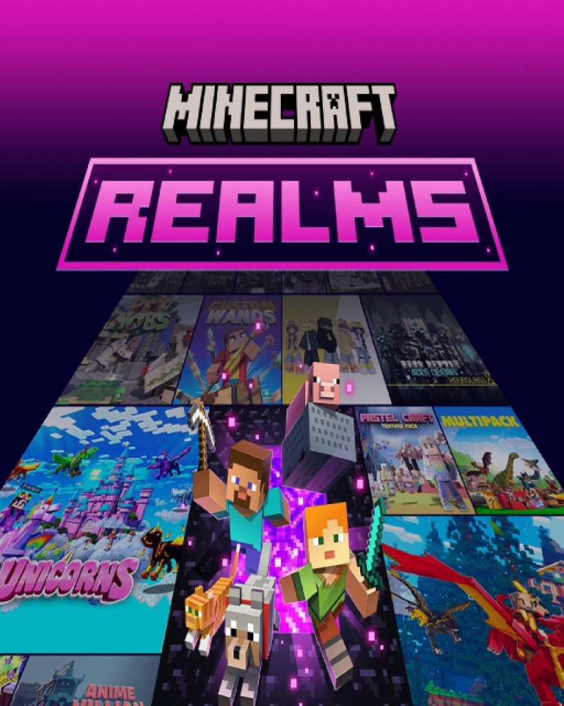Minecraft Realms Plus členství 3 měsíce od 487 Kč - Heureka.cz
