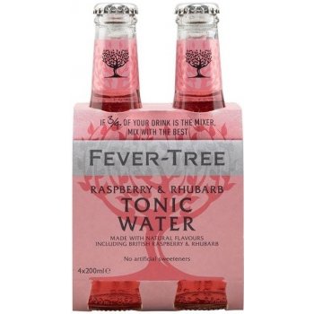 Fever Tree Raspberry & Rhubarb Tonic Water 4x 200 ml od 144 Kč - Heureka.cz