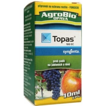 AgroBio Opava Fungicidní přípravek proti padlí TOPAS 100 EC 10 ml od 83 Kč - Heureka.cz