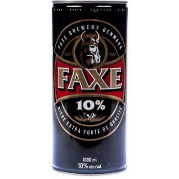 Faxe Extra Strong Beer 10% 1 l (plech) od 109 Kč - Heureka.cz