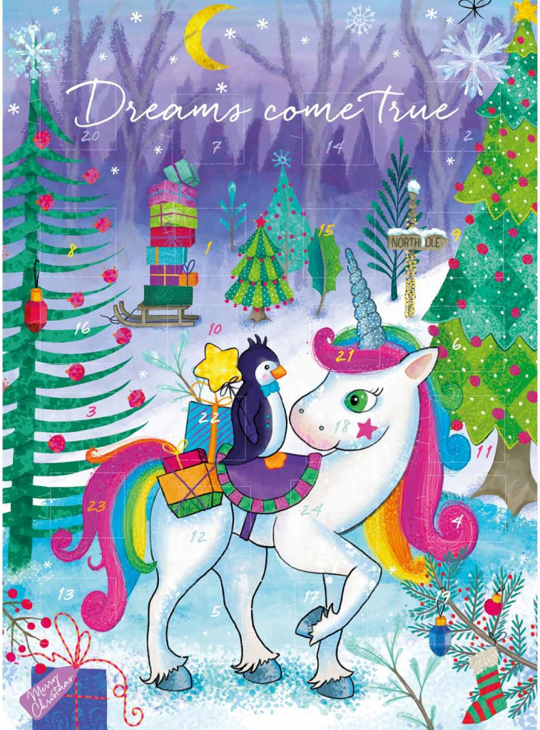 Windel Windel GmbH & Co. KG Einhorn Adventní kalendář 'Dreams come True' 75g od 40 Kč - Heureka.cz