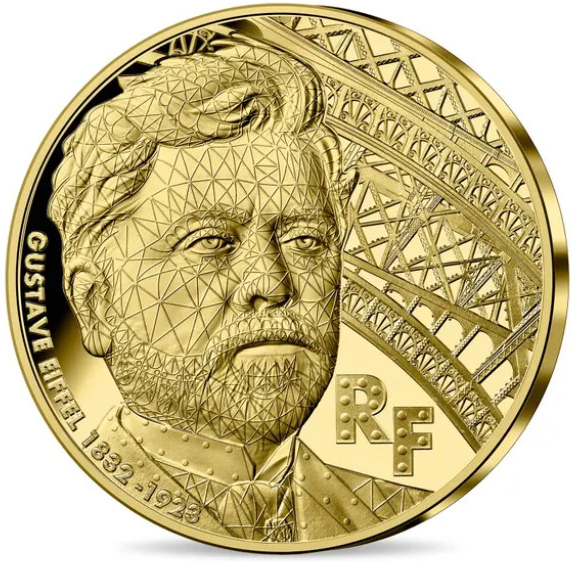 Monnaie de Paris zlatá mince Gustave Eiffel 100. výročí 2023 PROOF 1 oz od 72 700 Kč - Heureka.cz