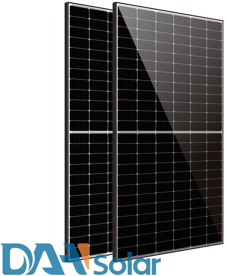 DAH Solar Fotovoltaický solární panel 550Wp Full screen černý rám od 3 ...