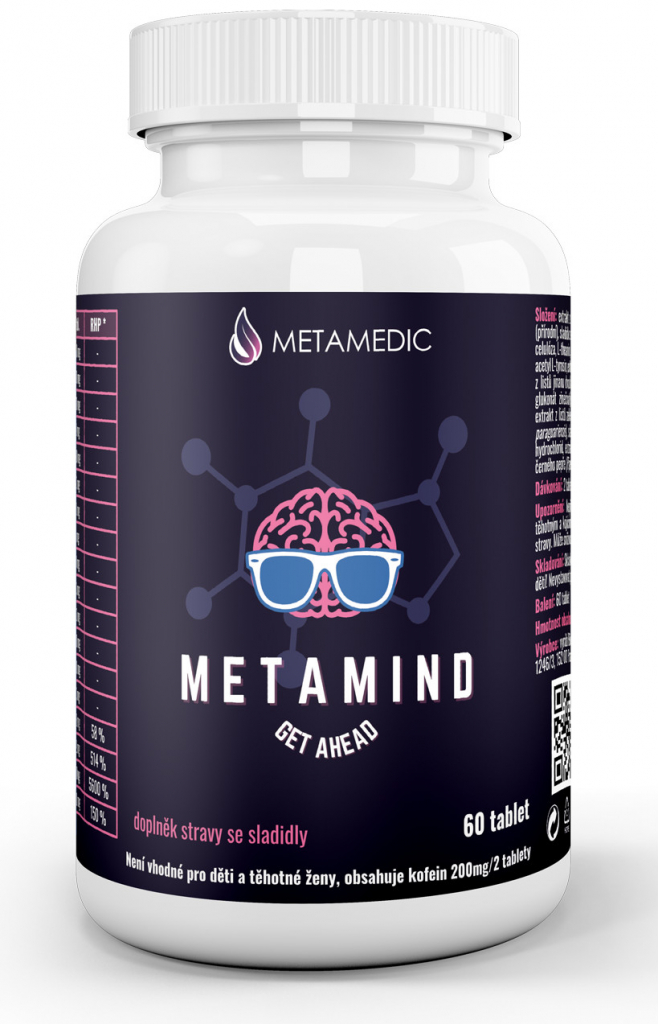 Metamedic METAMIND 60 tablet od 369 Kč - Heureka.cz