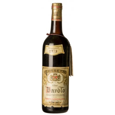 Cossetti Clemente & Figli Barolo 1978 0,75 l od 3 290 Kč - Heureka.cz