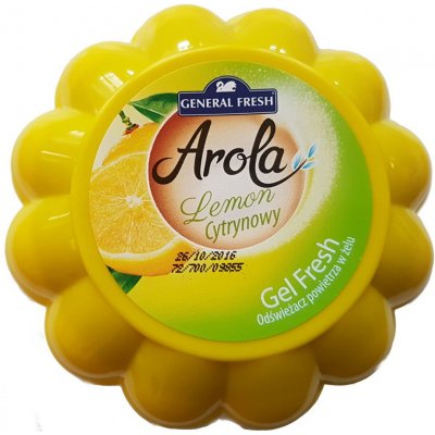 General fresh Air freshener Arola Gel 150 g lemon od 36 Kč - Heureka.cz