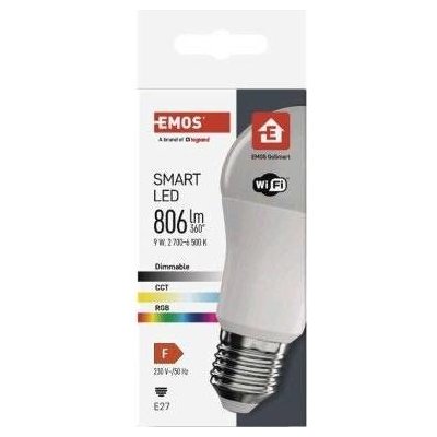 Emos Lighting Chytrá LED žárovka GoSmart A60 E27 9 W 60 W 806 lm RGB ...