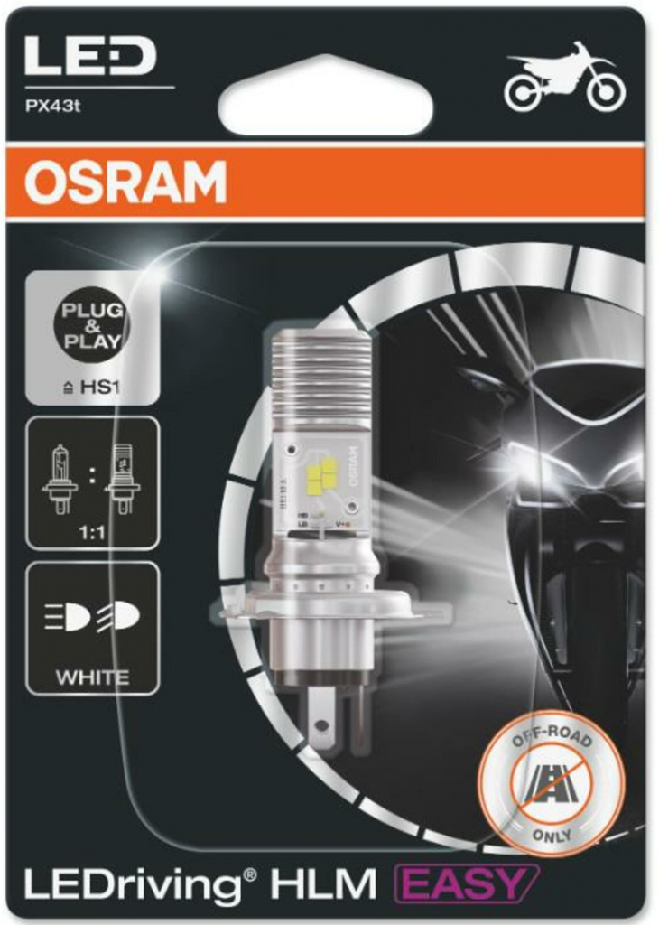 Osram LEDriving HL EASY HS1 12V 35/35W PX43t-38 6000K OS 64185DWESY-01B ...