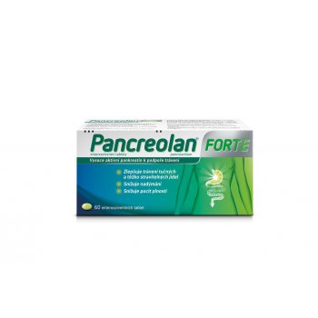 PANCREOLAN FORTE POR 6000U TBL ENT 60 od 209 Kč - Heureka.cz
