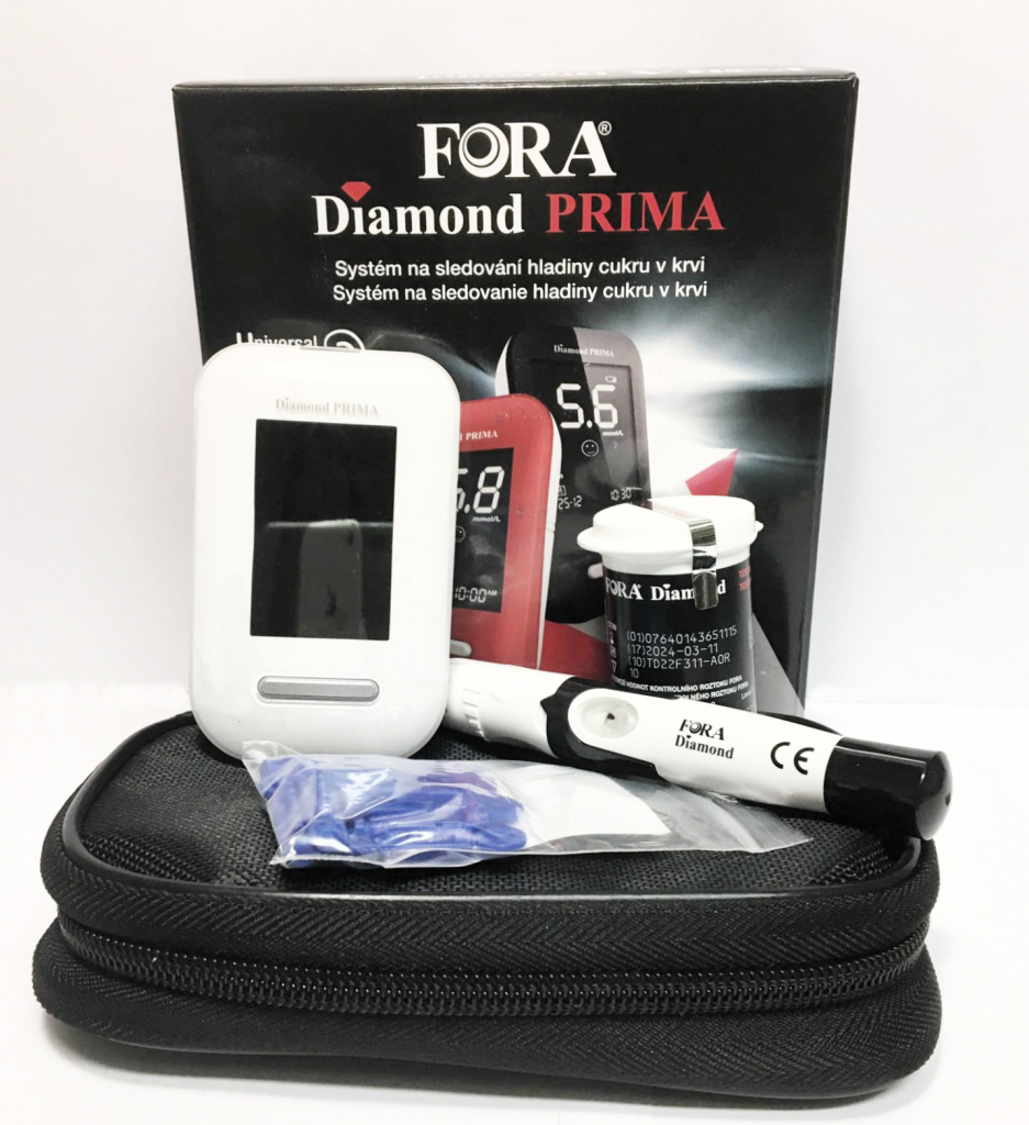 Fora Glukometr Diamond PRIMA set DM10 od 478 Kč - Heureka.cz