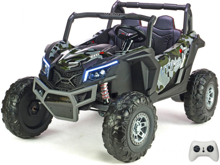 DAIMEX Dvoumístná dětská elektrická bugina UTV-MX 2x 24V/200W + EVA ...