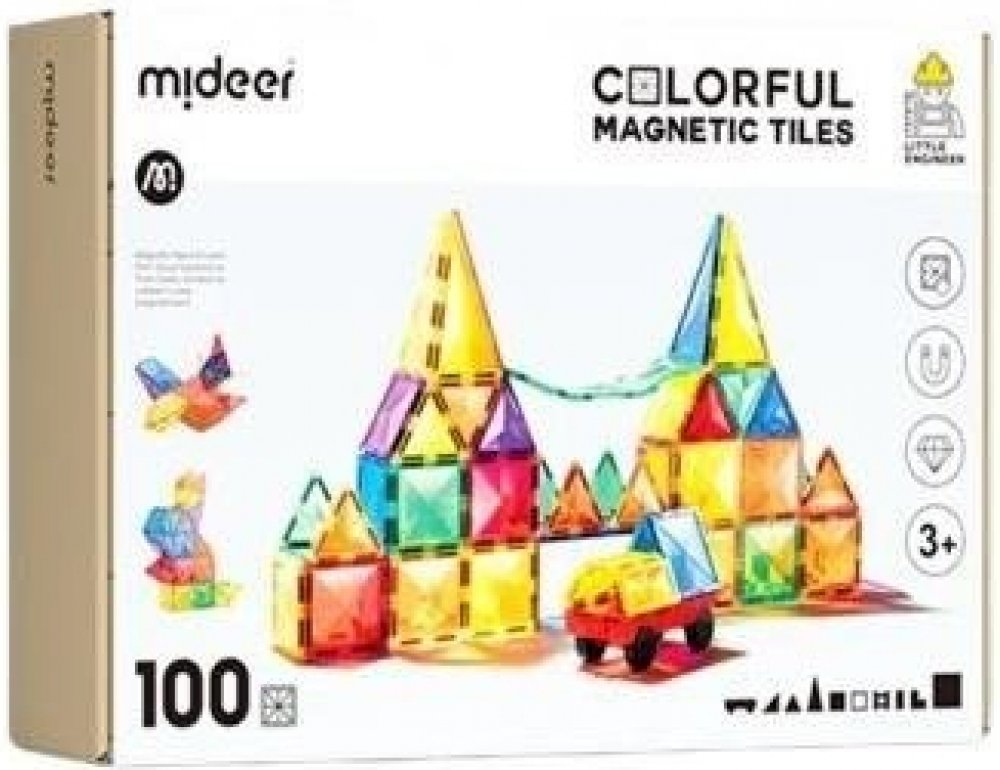 MiDeer Barevná magnetická stavebnice 100 ks od 1 799 Kč na Hledejceny.cz
