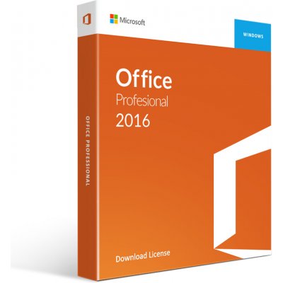 Microsoft Office 2016 pro profesionály, elektronická licence, 269-16805 ...