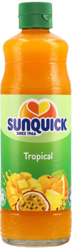Sunquick sirup Tropical koncentrovaný 50% 0,58 l od 179 Kč - Heureka.cz